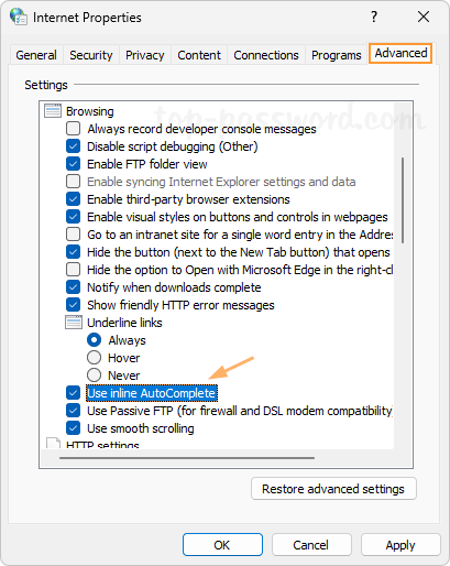Cara mengaktifkan inline autocomplete di file explorer dan menjalankan dialog di windows 11 ...